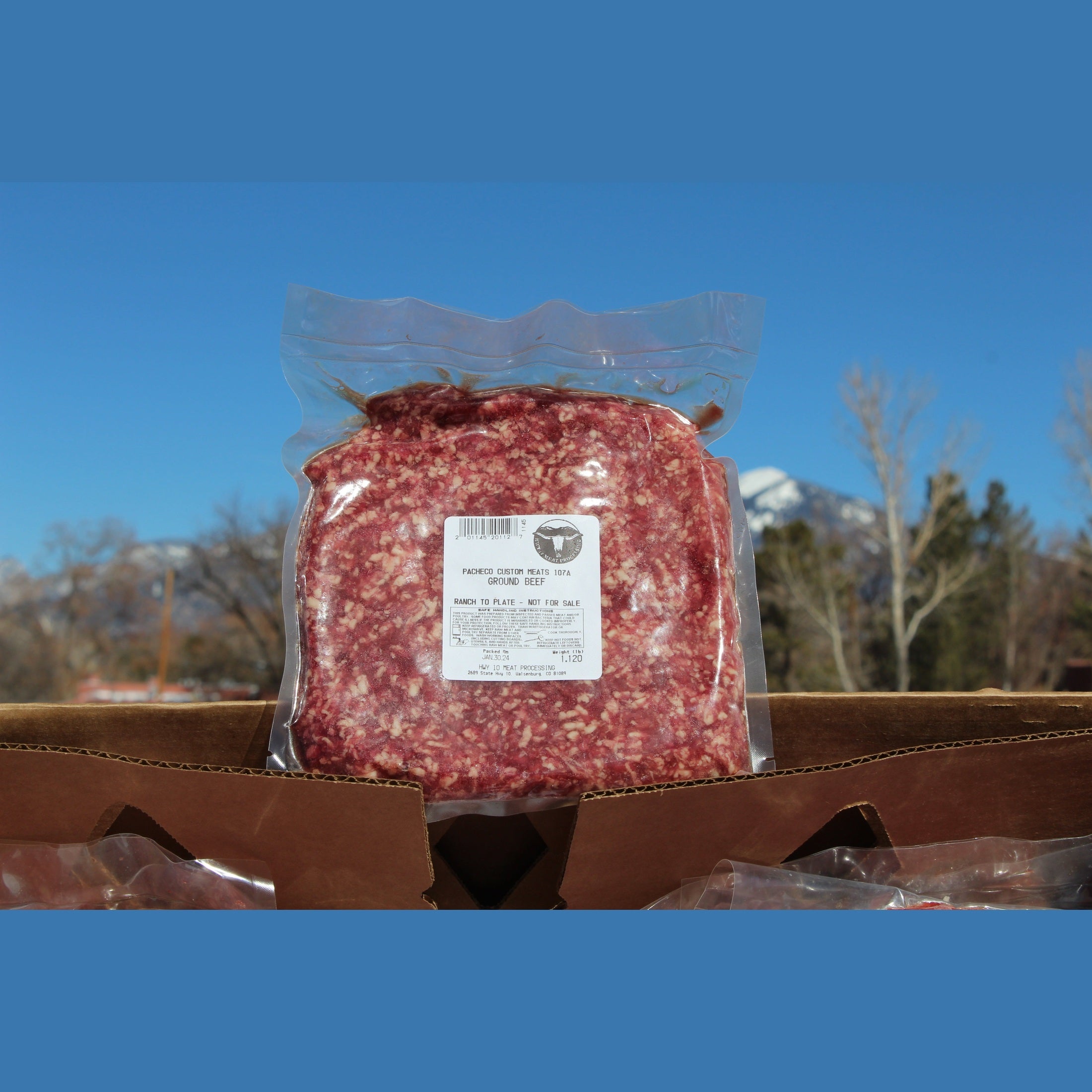 Ground Beef Box-$8.00 per pound – Pacheco Custom Meats